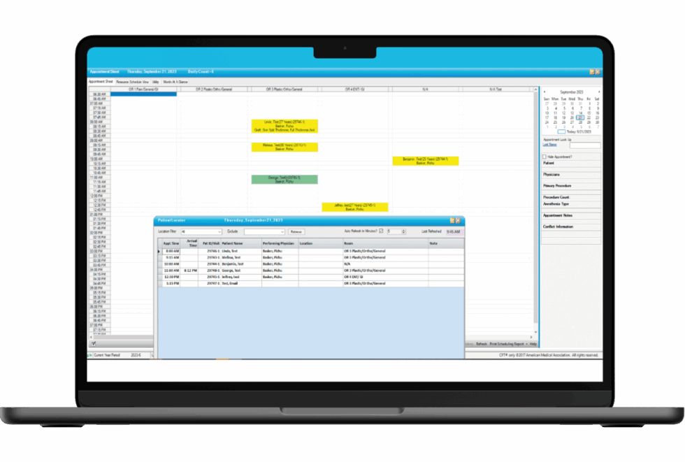 ASC Practice Management Software | HST Practice Management