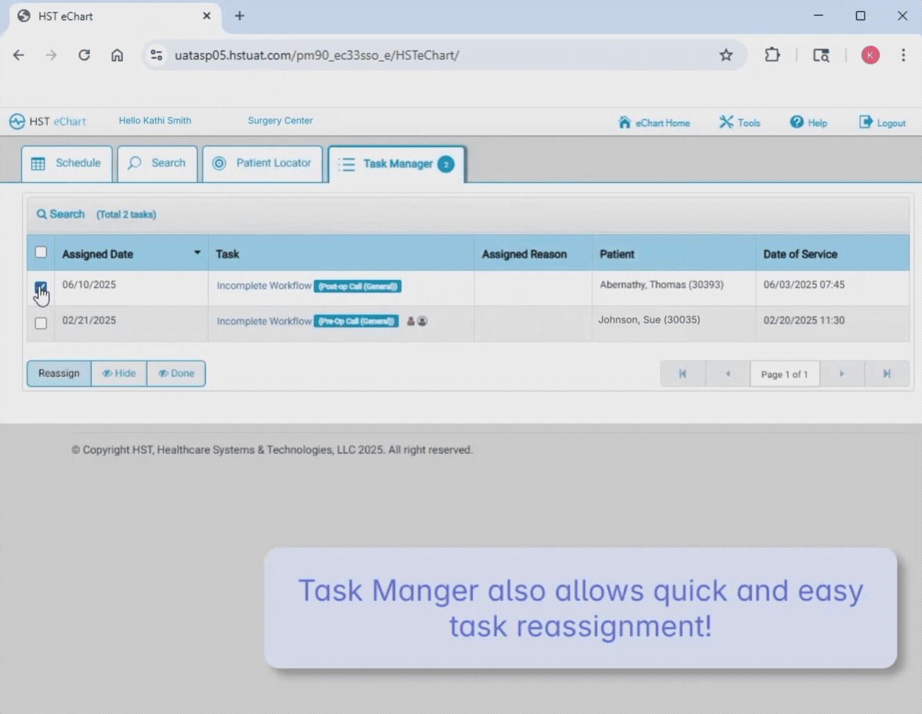 EMR Software for ASCs | HST eChart
